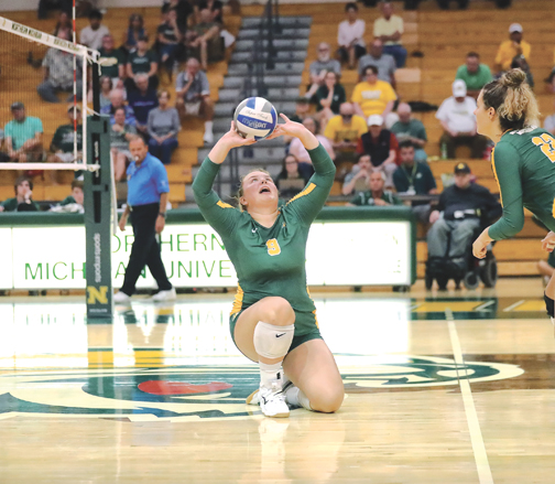 Northern Michigan University volleyball team comes off 2 wins heading ...
